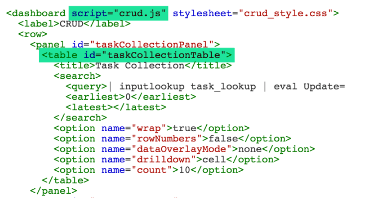 Building a CRUD Dashboard Utilizing a KV Store in Splunk: Part 1 ...