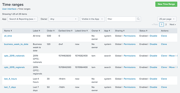 How to Set Custom Time Range Presets in Splunk - Hurricane Labs