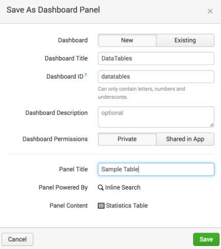 Integrating jQuery DataTables Into Splunk: Tutorial Part 1 - Hurricane Labs